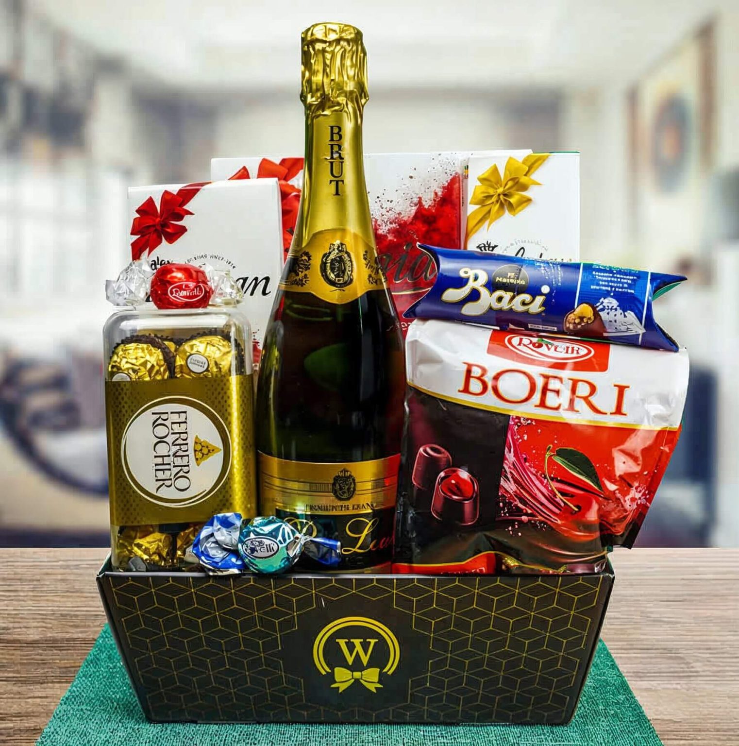 Ravishing Success Gift Basket | Send Gifts in Europe
