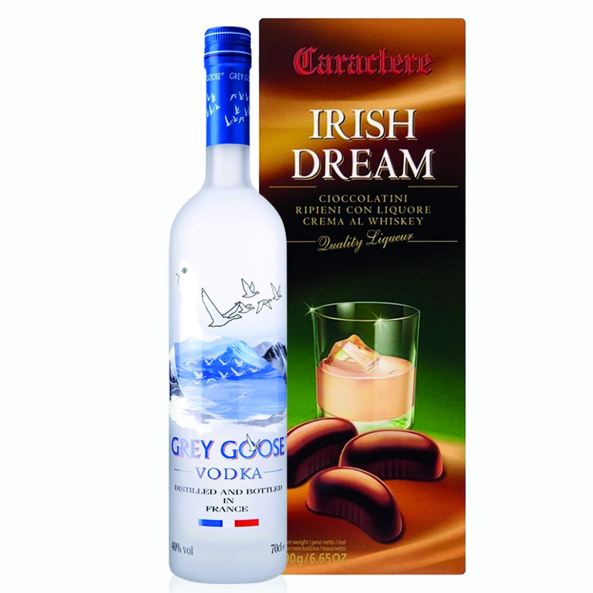 Grey Goose French Grain Vodka & Belgian Truffles | Walwater Gifts