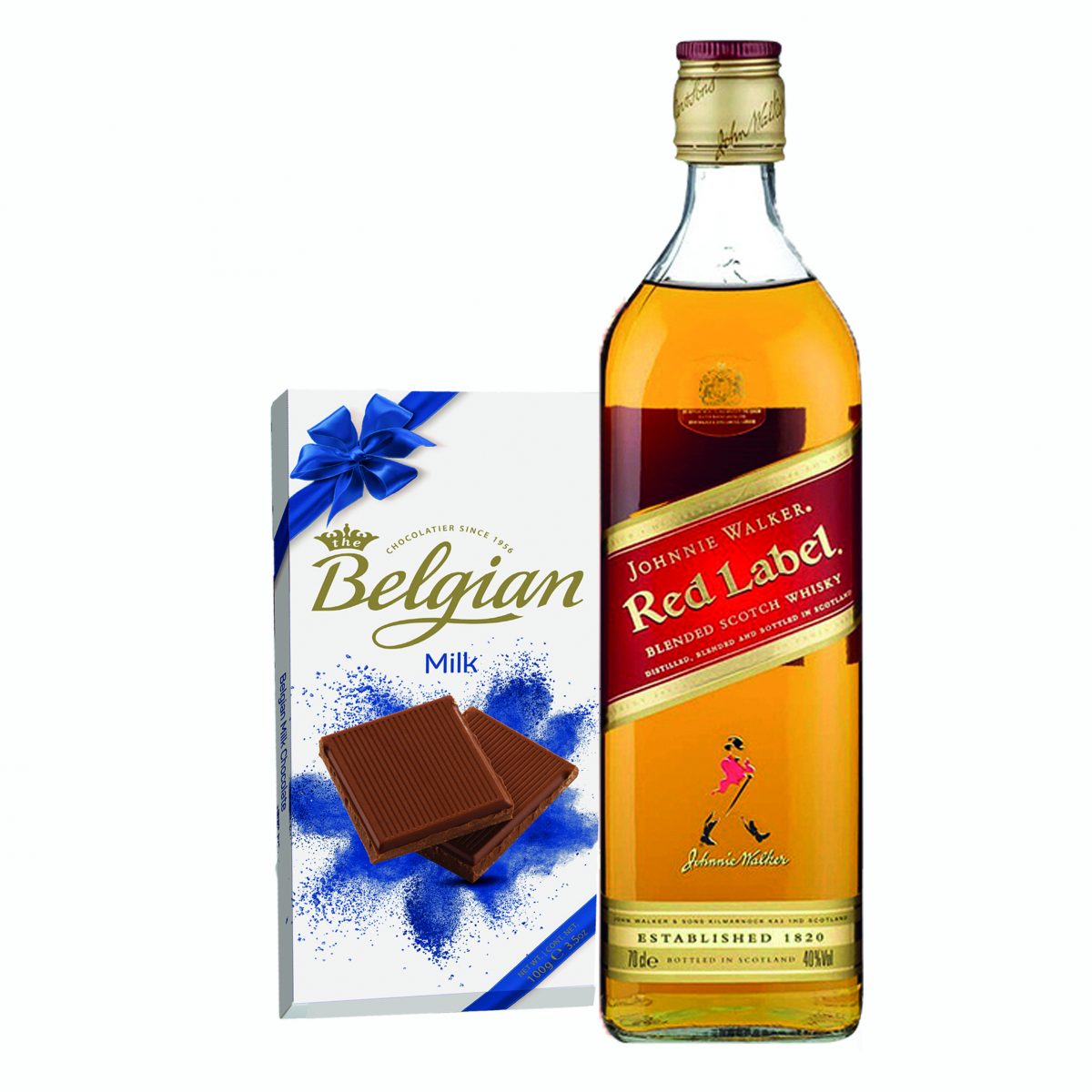 Johnnie Walker Gold Label Reserve & Belgian Chocolate Bar