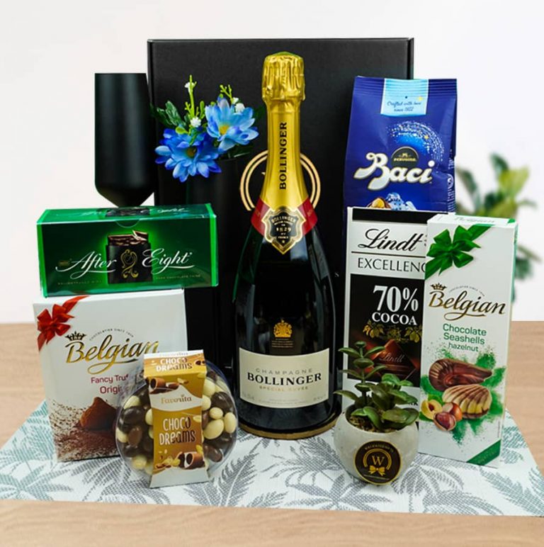 Send Champagne Gift Hampers With Walwater Gifts To Europe