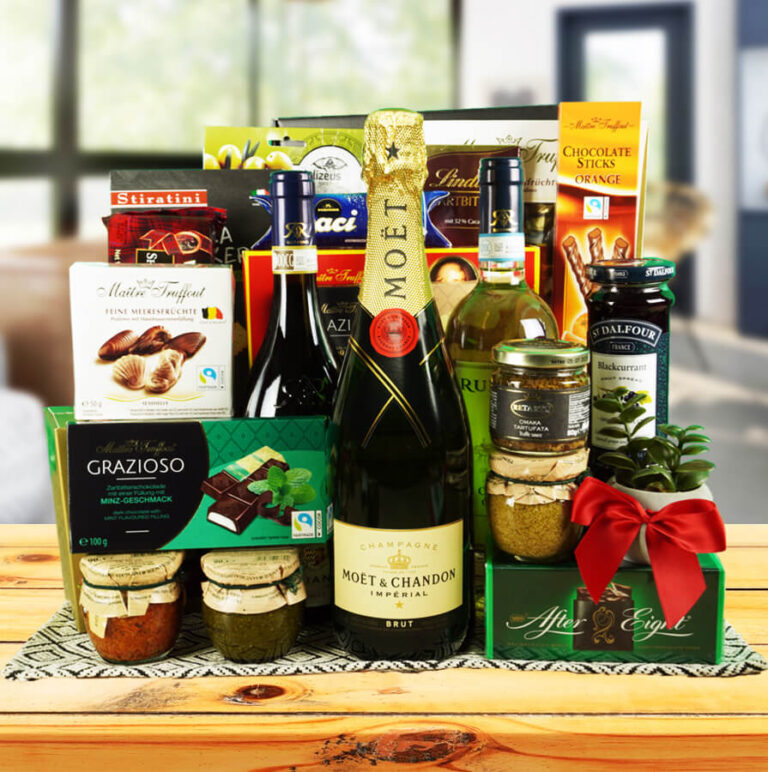 Send Champagne Gift Hampers With Walwater Gifts To Europe